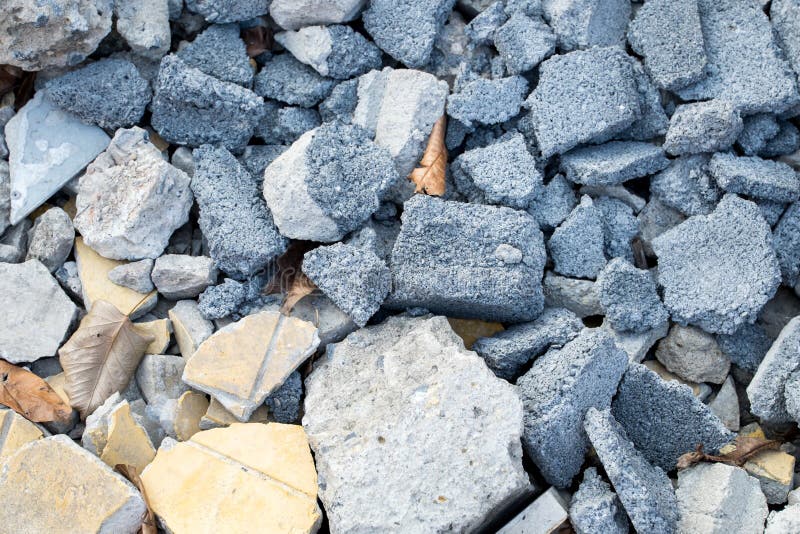 Breaking Up Surface of Road Stock Photo - Image of outdoors, worker ...