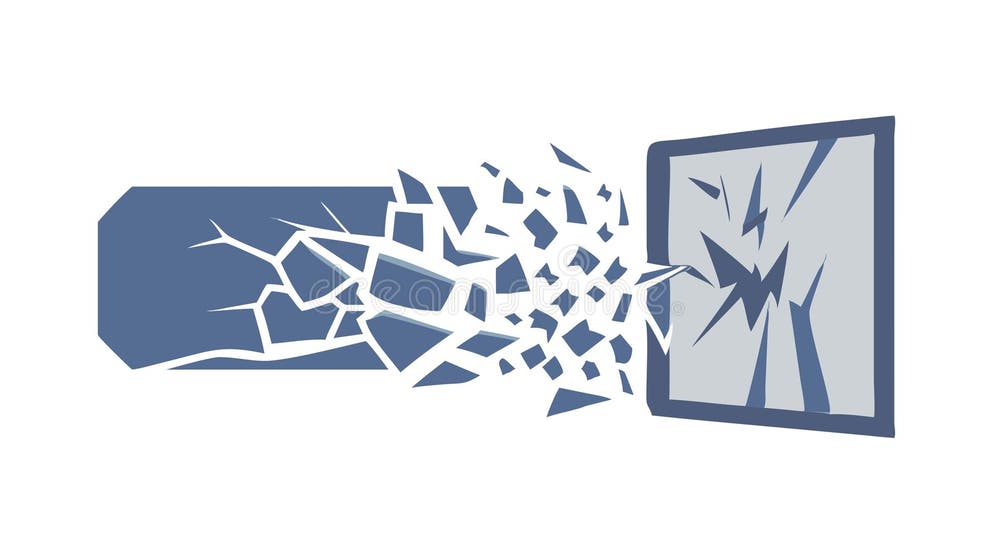 Breaking Stone Wall Stock Illustrations – 631 Breaking Stone Wall Stock ...