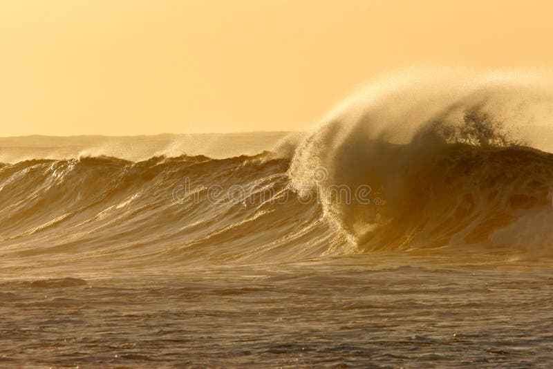 Breaking wave stock image. Image of ocean, surf, shore - 1249203