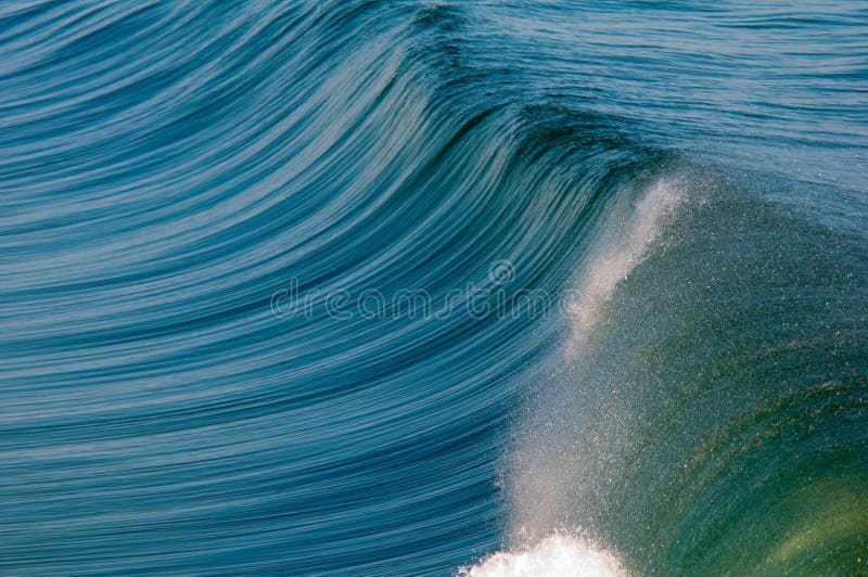 Breaking wave stock photo. Image of beaches, power, blue - 15373834