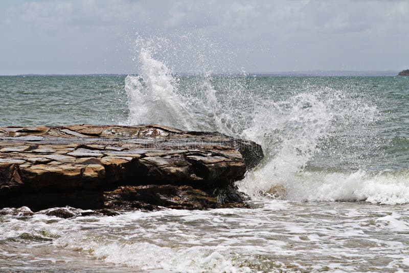 Breaking Wave stock image. Image of water, breaking, queensland - 35859729
