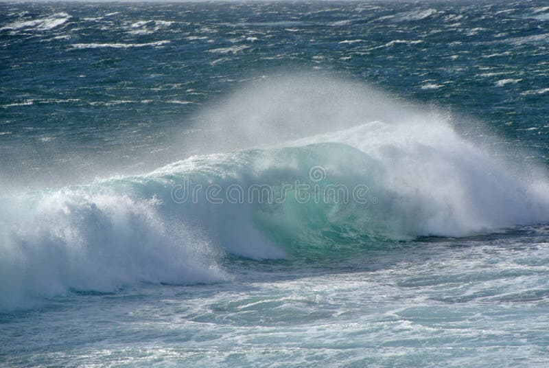 Breaking Wave stock image. Image of mist, storm, wave - 38971119