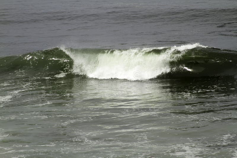 Breaking Waves in Ocean Water Stock Image - Image of landscapes ...