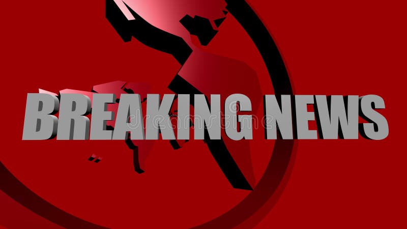 Breaking World News Report Message Concept Stock Video - Video of three ...