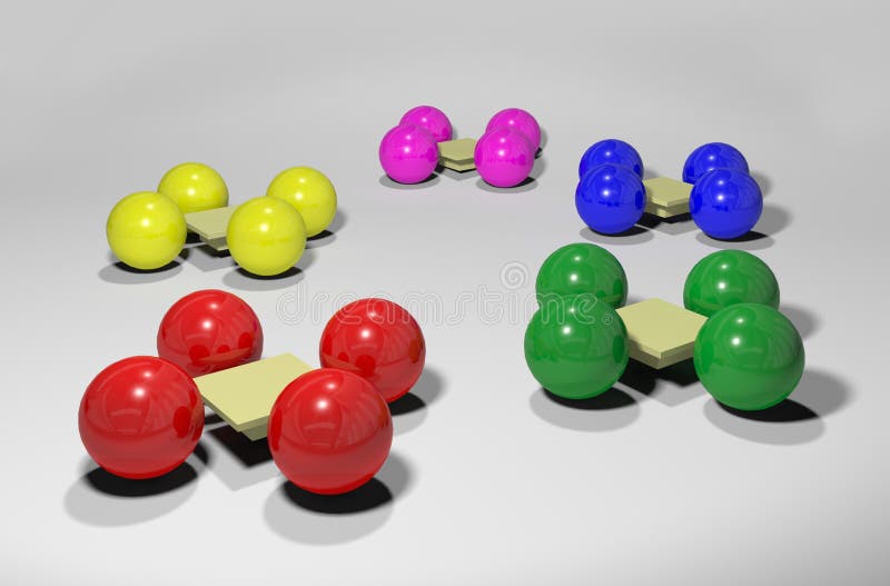 Breakout Sessions stock illustration. Illustration of table - 47057024