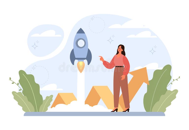 Breakthrough Concept. Courage and Motivation To Break the Obstacle ...