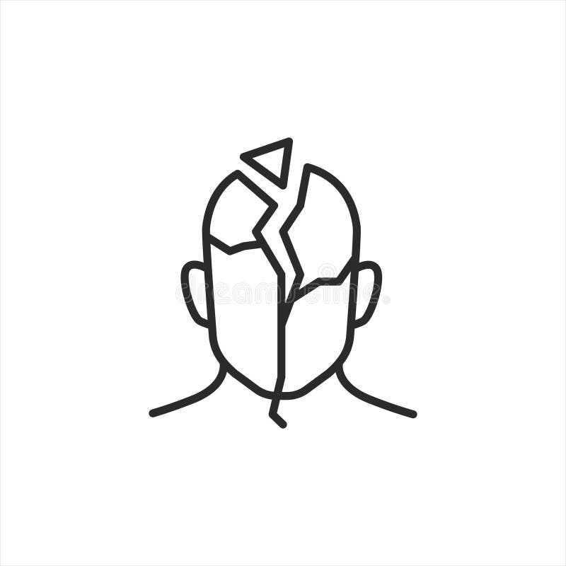 Breakthrough Mindset Icon stock vector. Illustration of liberation ...