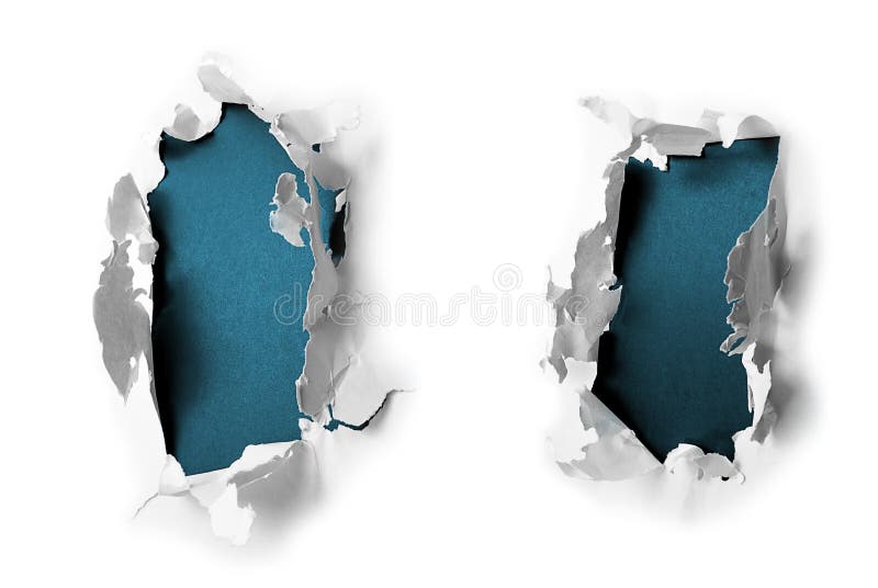Breakthrough paper hole stock photo. Image of frame, backgrounds - 20068926