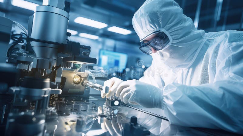 Breakthrough Technology Research and Development Stock Illustration ...