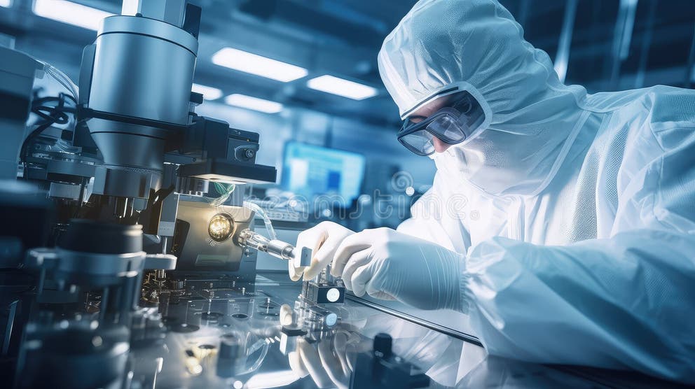 Breakthrough Technology Research and Development Stock Illustration - Illustration of technology ...