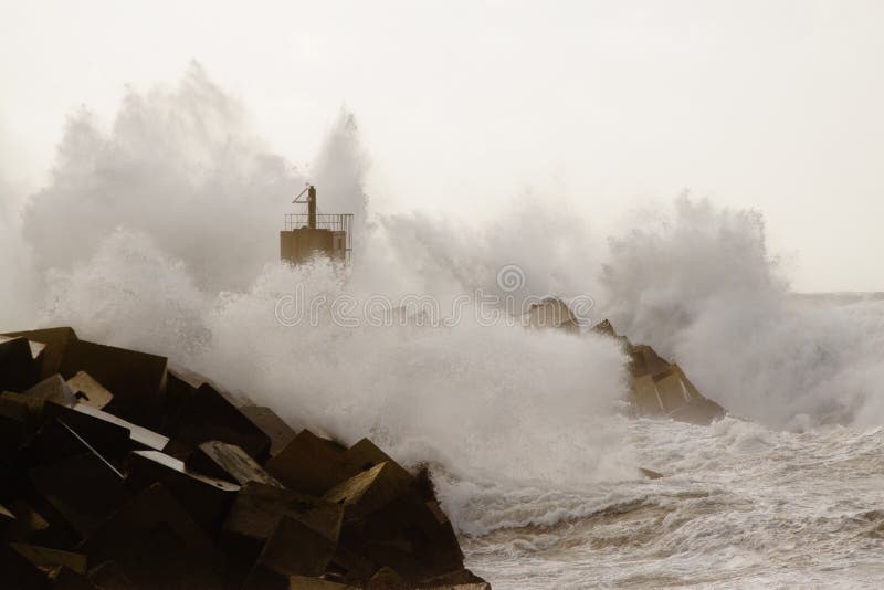 Waves of sea water tsunami stock photo. Image of powerful - 30200252
