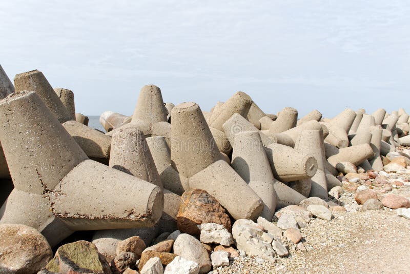 Breakwater. stock photo. Image of tranquil, sunlight - 20925768