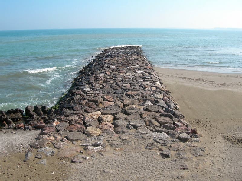 Breakwater stock photo. Image of ocean, wave, summer, ecology - 816266