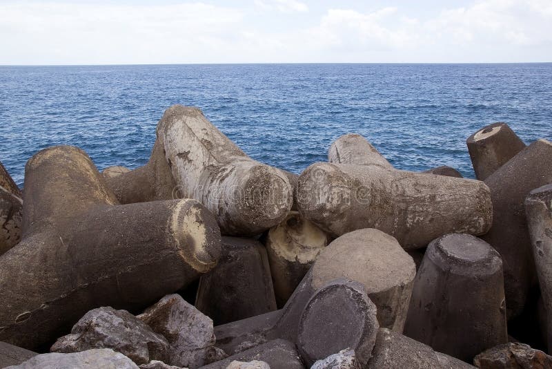 Breakwater stock photo. Image of breakwater, water, defense - 78553128