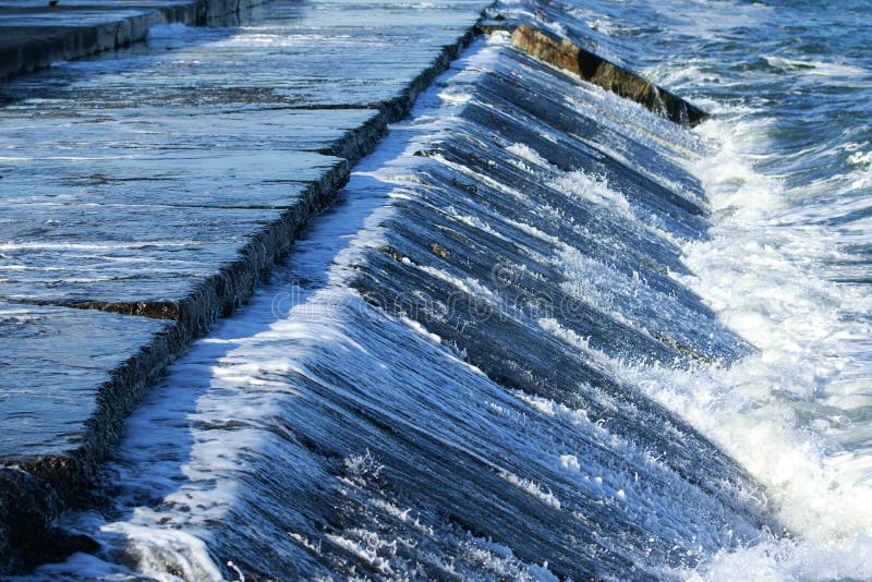 The breakwater embankment stock photo. Image of embankment - 19651900