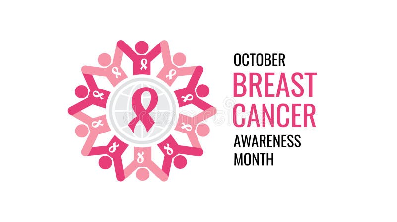Breast Cancer Awareness Banner. Vector Illustration Stock Vector ...
