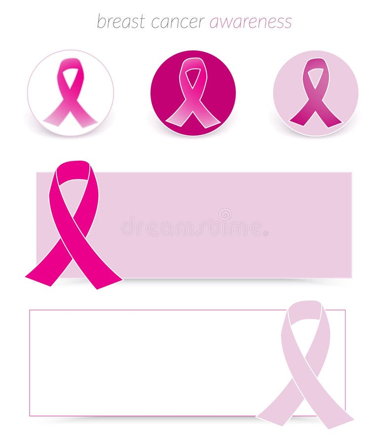 Breast Cancer Banners Stock Illustrations – 306 Breast Cancer Banners ...