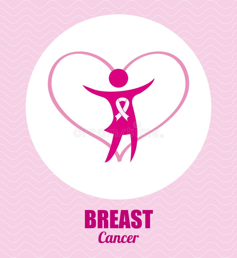 Breast cancer design stock vector. Illustration of awareness - 44930101