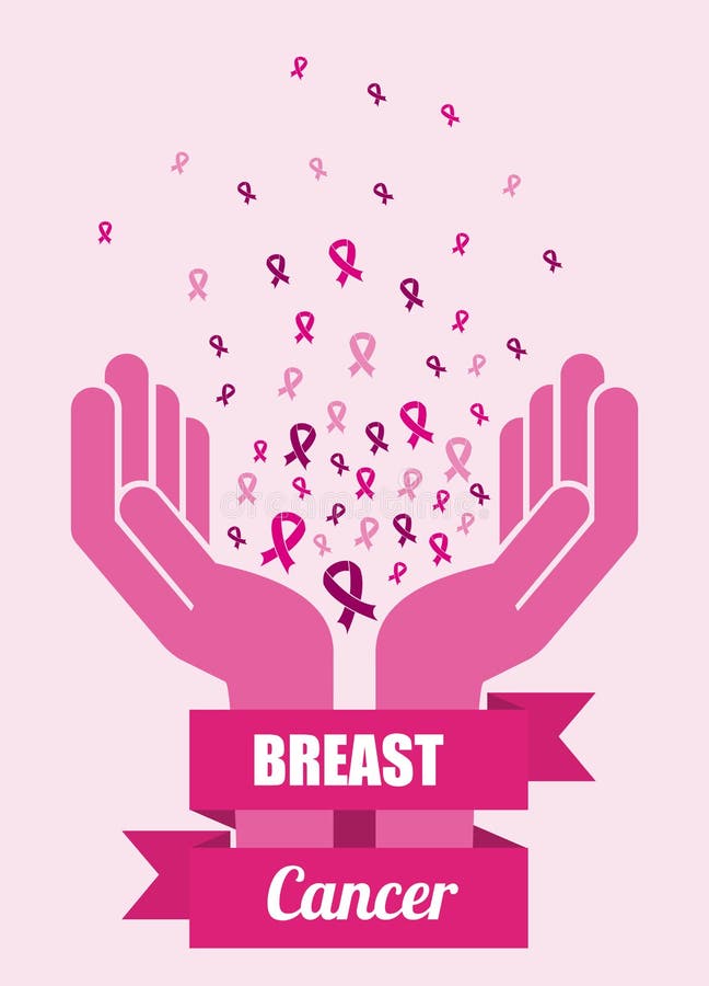 Breast cancer design stock vector. Illustration of symbol - 44930157