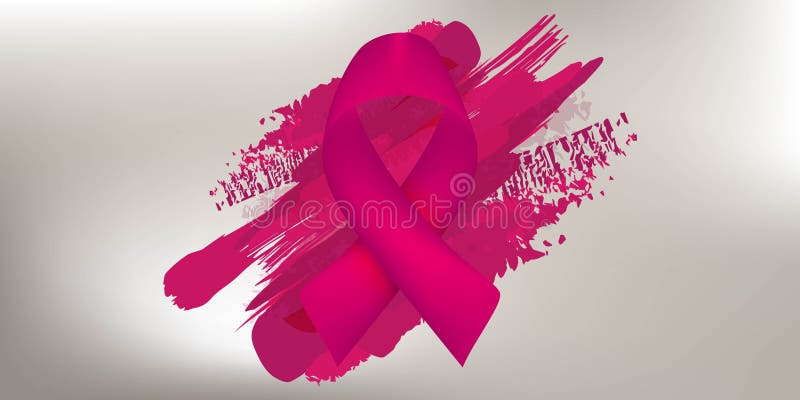 Breast Cancer October Awareness Month Campaign Background. Stock Vector ...