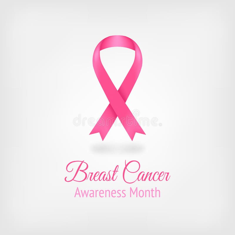 Breast cancer ribbon stock vector. Illustration of isolated - 60790127