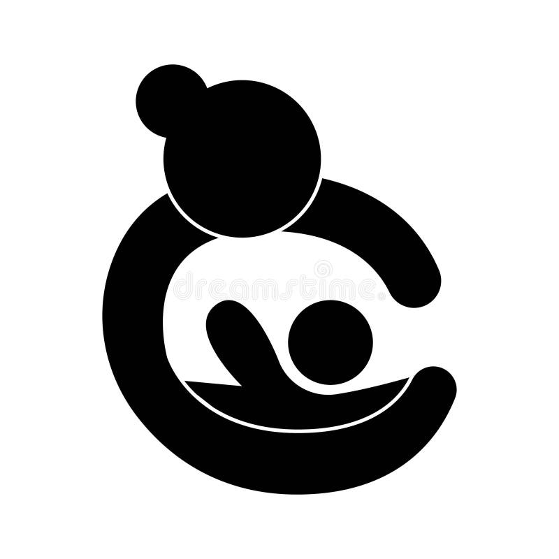 Breastfeeding Symbol Stock Illustrations – 2,389 Breastfeeding Symbol ...