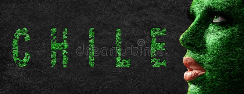 Breath of Nature, Chile stock illustration. Illustration of earth ...