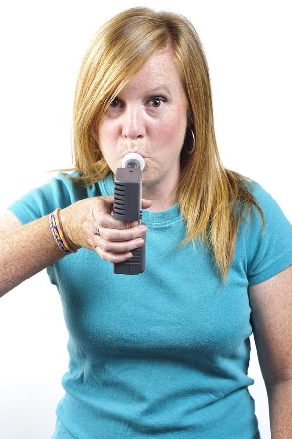 DUI Breath test stock photo. Image of drunk, holding - 30814058