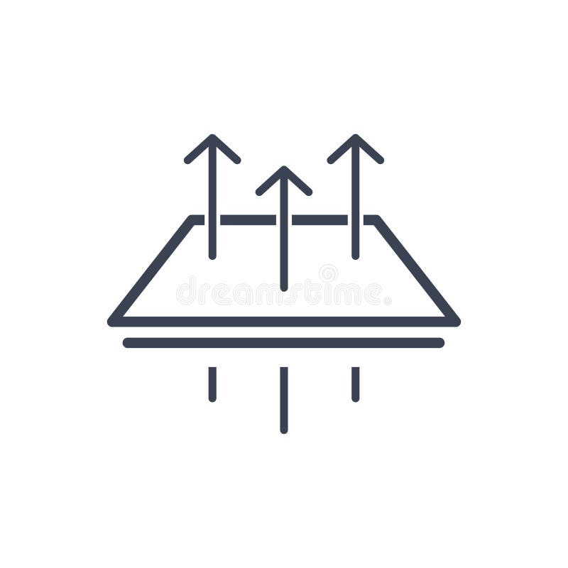 Breathable Material Black Icon. Element of Row Material Icon for ...