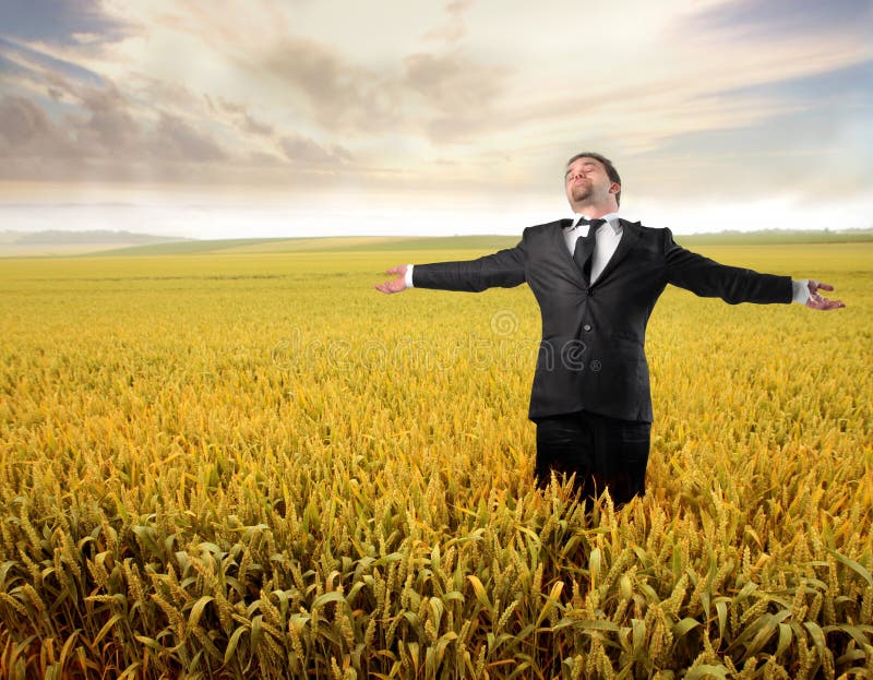 Breathe deeply stock photo. Image of spike, happy, nature - 13093768