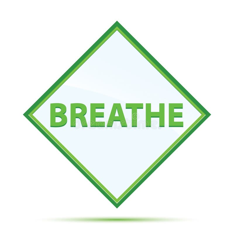 Breathe Abstract Flat Background Design Illustration Stock Illustration ...