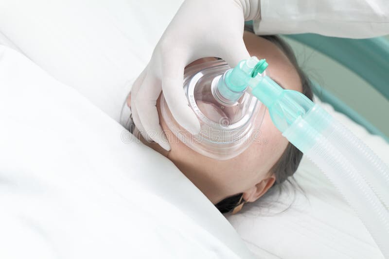 Resuscitation mask stock image. Image of oxygen, system - 2268523