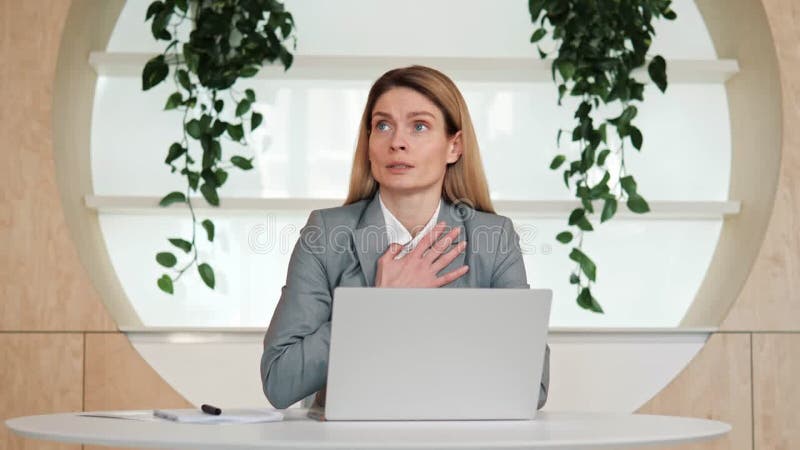 Breathing Problems, Chest Pain, Panic Attack at Work Office Heart ...