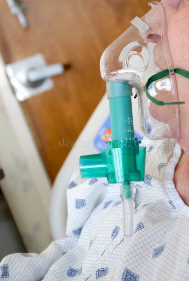 Breathing through a Mask in the Resuscitation of Human (CPR) Stock ...