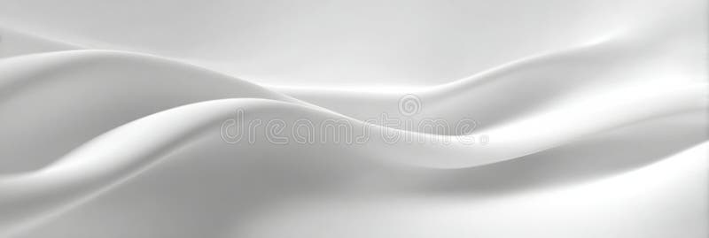 Breathing Wave Visual Calming into Soft White Space Creating a Serene ...