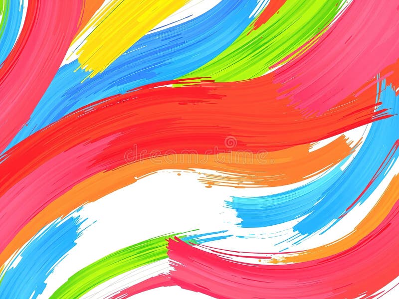 Vibrant Abstract Painting a Dynamic Educational Background Design for ...