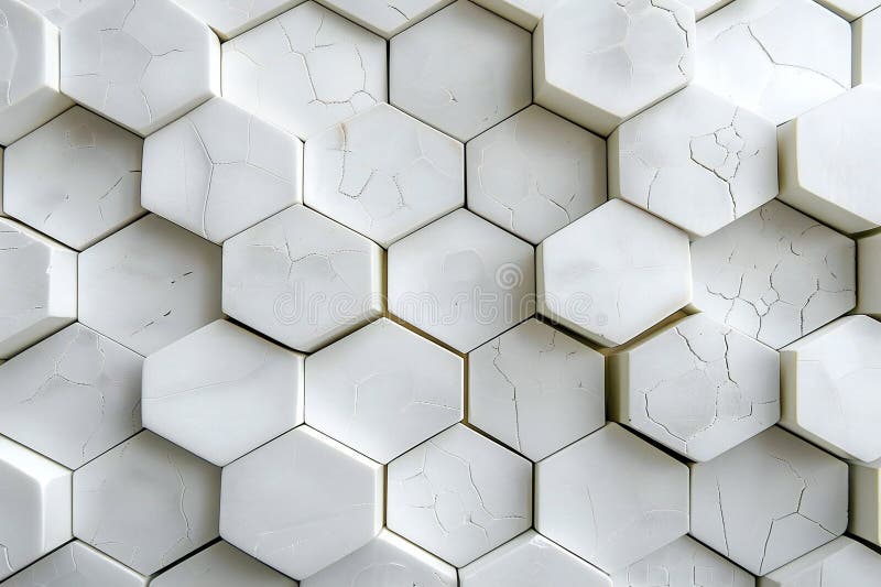 Breathtaking Abstract White Background with Hexagon Pattern, Simple ...