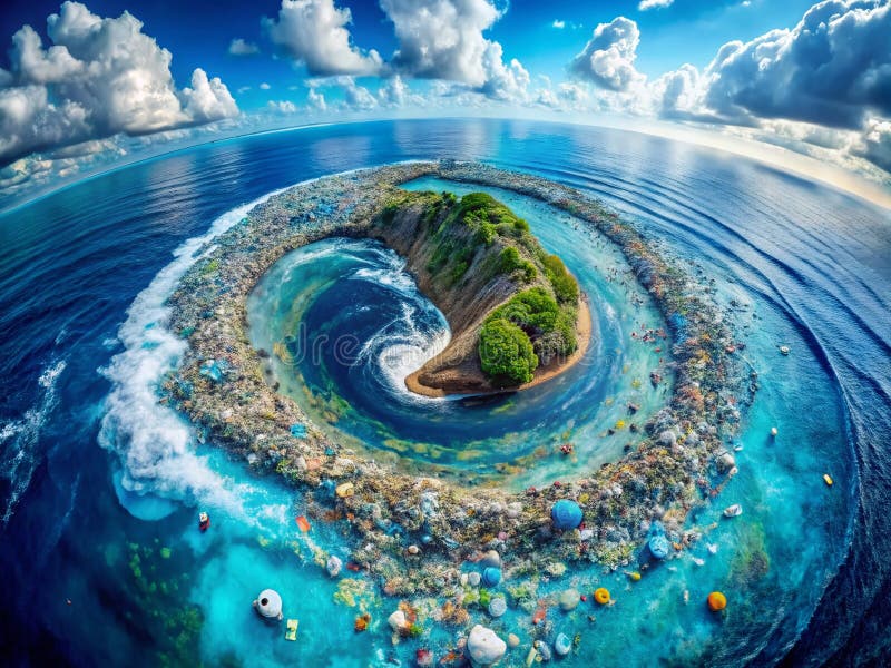 A Surreal and Shocking View of the Great Pacific Garbage Patch a ...