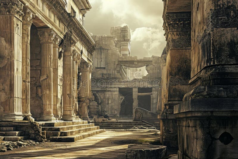 Breathtaking Ancient Architecture City. Generate Ai Stock Photo - Image ... Breathtaking Ancient Architecture City. Generate Ai Stock Photo - Image ...