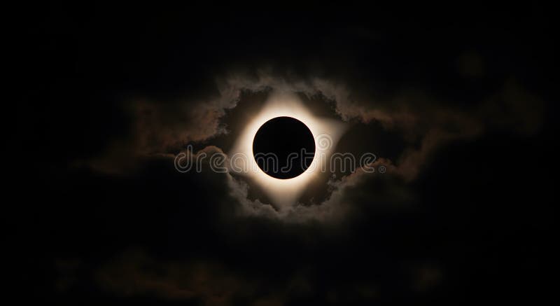 Stunning Solar Eclipse Annular Ring Fire Sky Stock Photos - Free ...