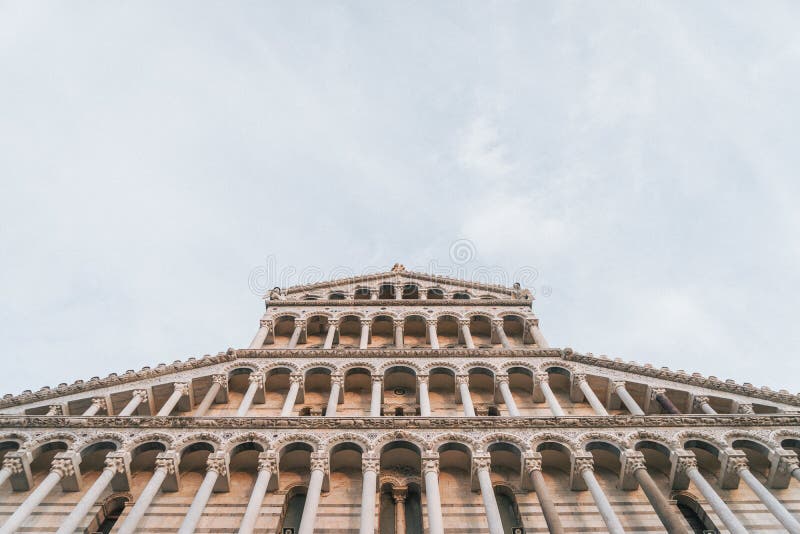 Classical Roma Double Collonade Editorial Image - Image of town ...