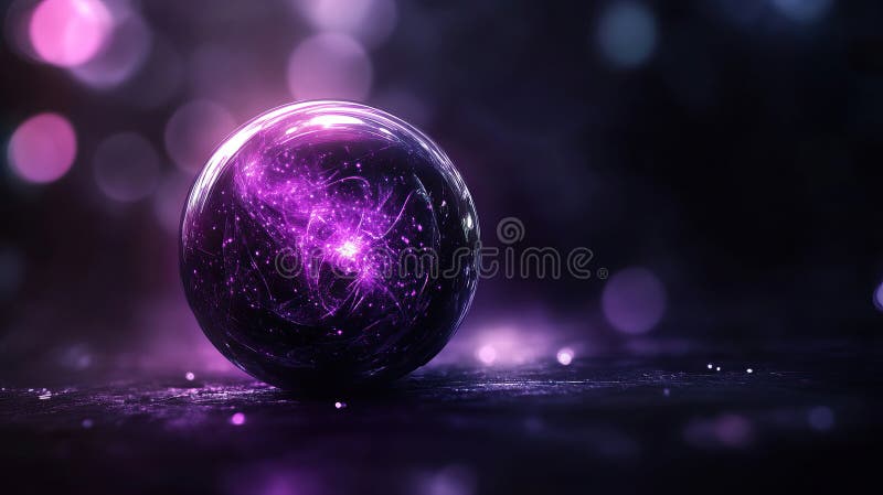 A Breathtaking Cosmic Orb Beautifully Positioned in an Ethereal Galaxy ...