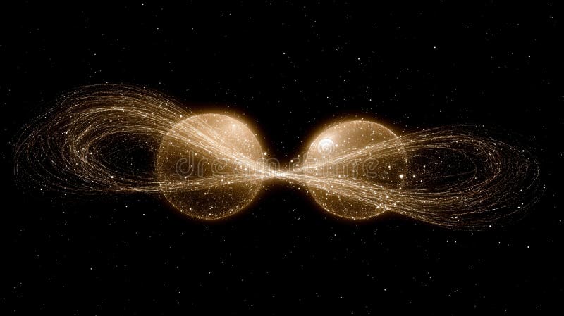 Breathtaking Cosmic Scene Depicting Quantum Entanglement and Energy ...