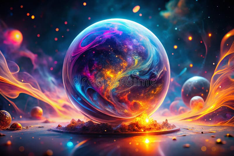 Macro Galactic Smoke Sphere Stock Illustrations – 3 Macro Galactic ...