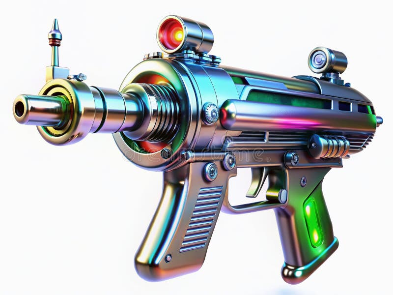 Advanced Alien Laser Weapon a Stunning 3D Render of a Futuristic SciFi ...