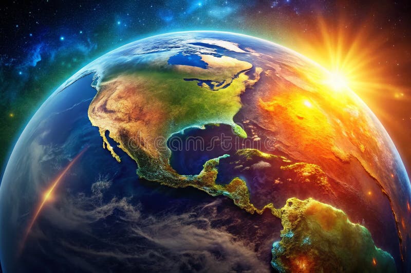 A Breathtaking 3D Visualization of Earth Exploring Global Ecology from ...