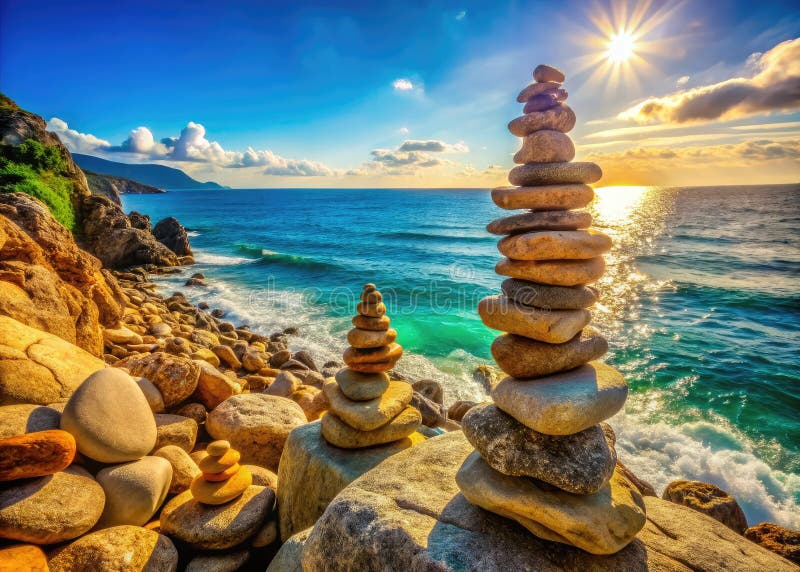 Stunning Italian Coastal Architecture a Dramatic Stone Stack by the ...