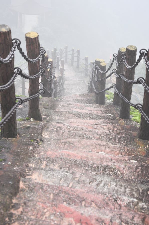 The Breathtaking Hillside Path Landscape in Spring Stock Image - Image ...