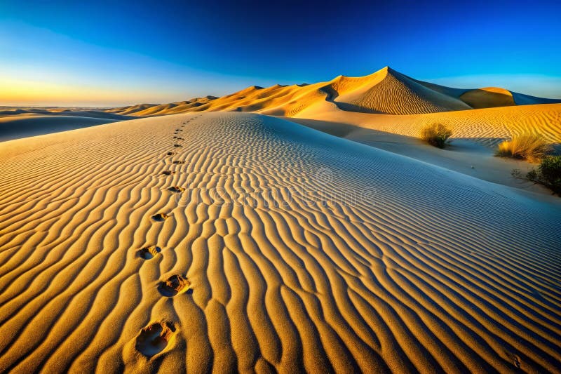 A Desert Dune Labyrinth: Intricate Animal Tracks Reveal Nature S Hidden ...