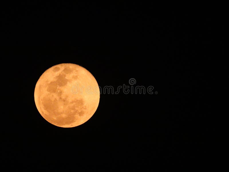 Celestial Beauty: Detailed View of the Moon Stock Image - Image of ...